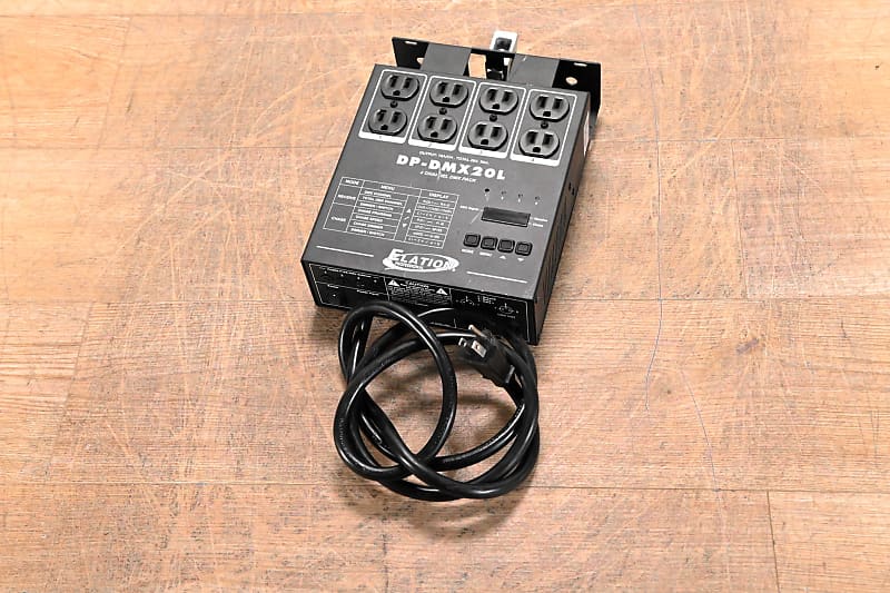 Elation DP-DMX20L 4-Channel DMX Dimmer/Switch Pack CG01C00 | Reverb