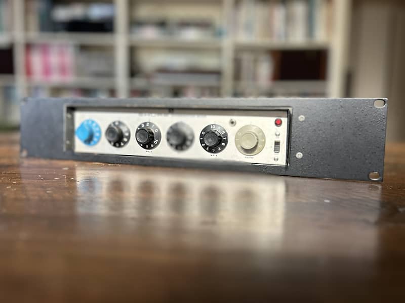 Shure m68rm 1970s rack mount spring reverb w/ dry kill mod | Reverb