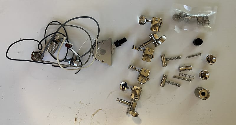 Squier 50s vibe Telecaster tele tuners saddles knobs wiring | Reverb