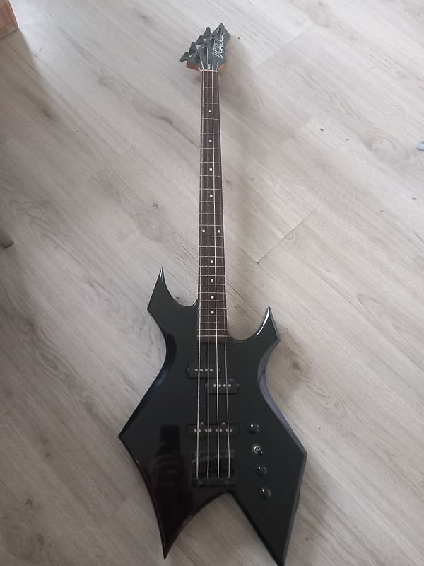 B.C. Rich Warlock 1992 - Black MIJ | Reverb