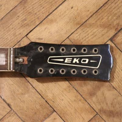 Eko Ranger XII Neck 1970 to 1974 (with headstock repair) | Reverb UK
