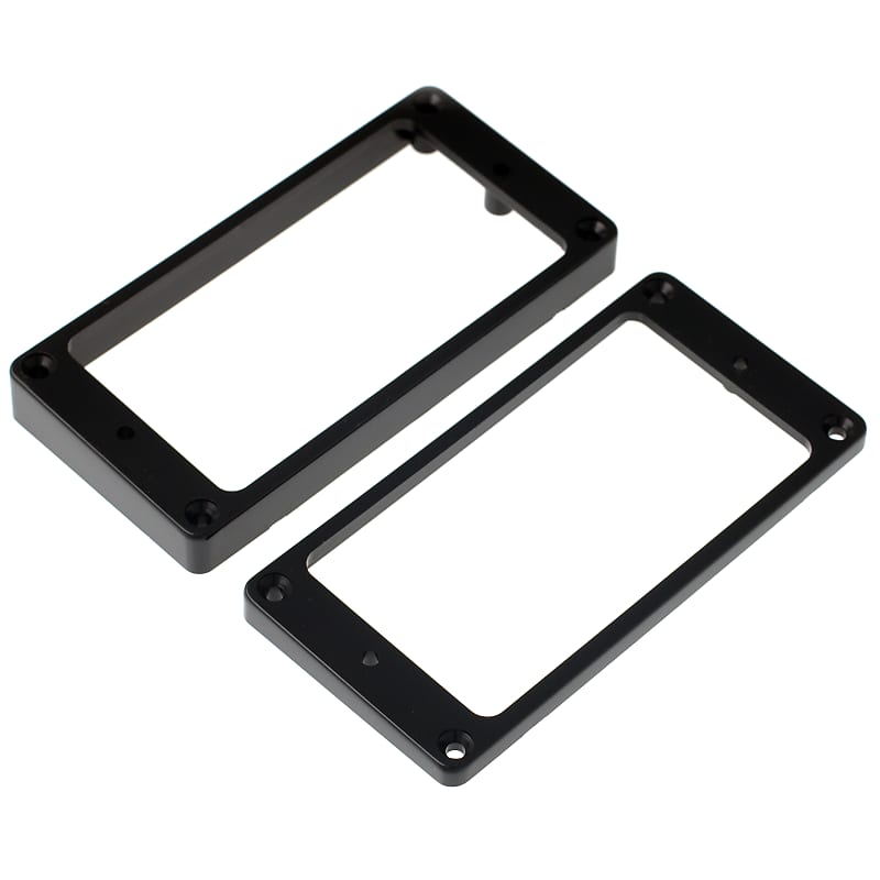 Flat Bottom, Humbucker Pickup Ring Set Plastic Neck & | Reverb UK
