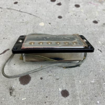 Vintage Gibson Tarback Humbucker Pickup 1980 w/ Pickup Ring | Reverb