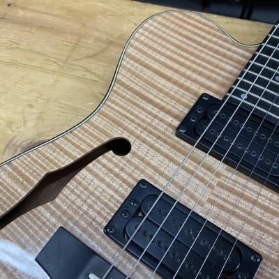 Carvin AE185 Quilted Maple Thinline Acoustic/Electric Guitar | Reverb