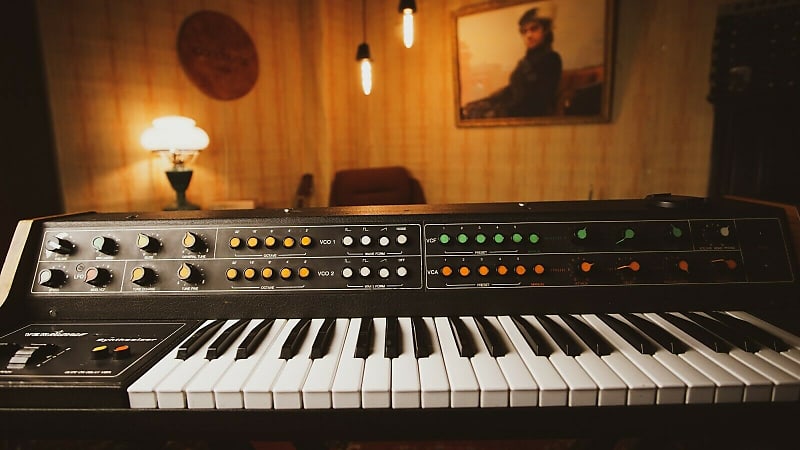 VERMONA 2 VCO Synthesizer vintage analog synth 80's German | Reverb