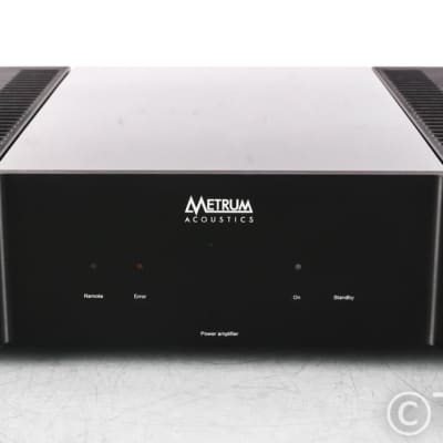 Metrum Acoustics Forte Stereo Power Amplifier; Black | Reverb