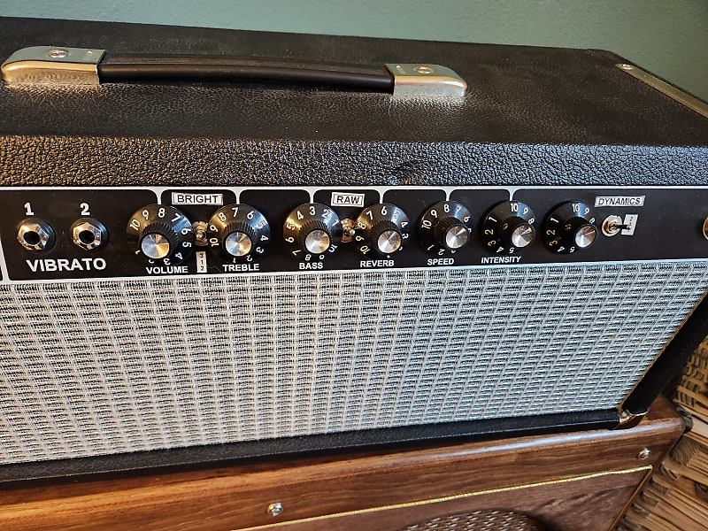 Handwired Deluxe Reverb AB763 Amplifier Head with Mods, SoZo | Reverb
