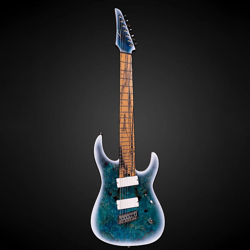 Legator Ninja N7FOD Multi-Scale 7-String Guitar, Pale Moon | Reverb