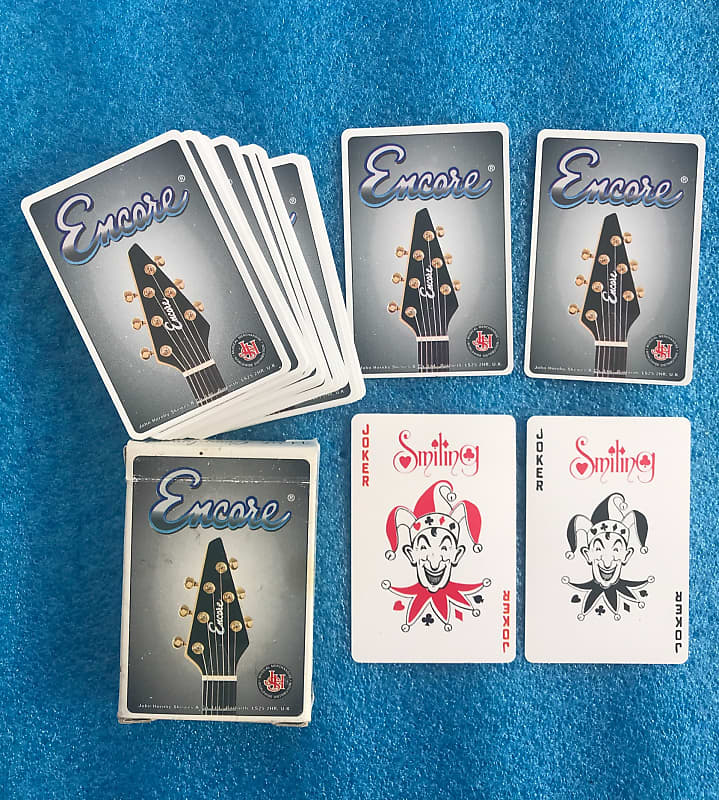 JHS Encore playing card set 1995 - Various | Reverb