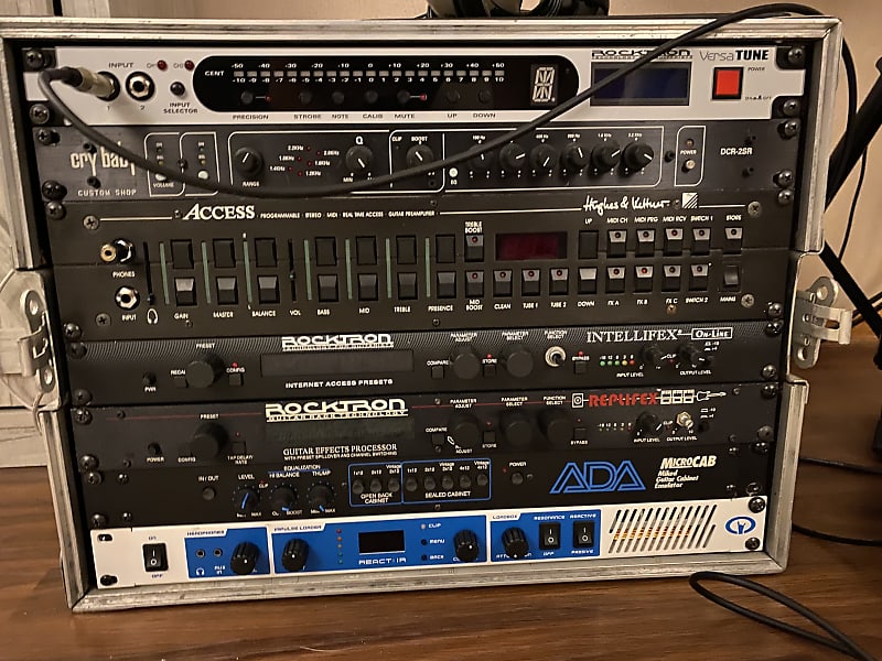 Hughes & Kettner Access preamp rack rig | Reverb