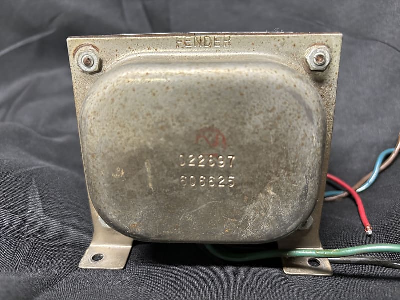 Fender Showman 8 Ohm Output Transformer 1966 - Silver | Reverb