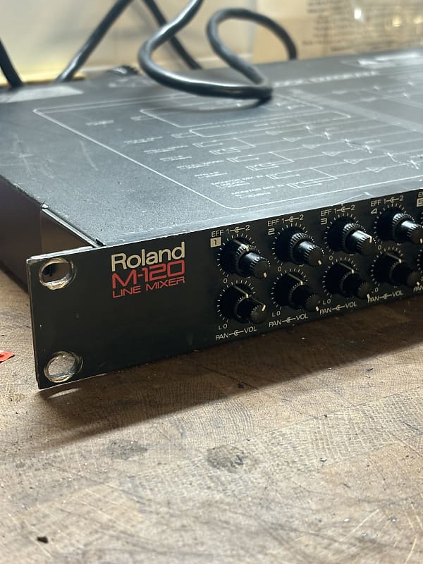 Vintage Roland M-120 Line Mixer | Reverb