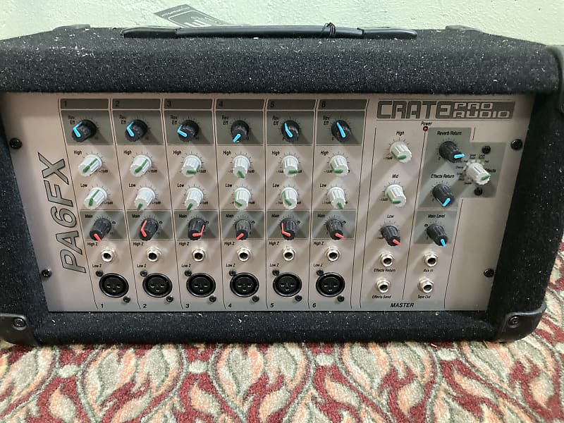 Crate PA6FX Powered Mixer | Reverb