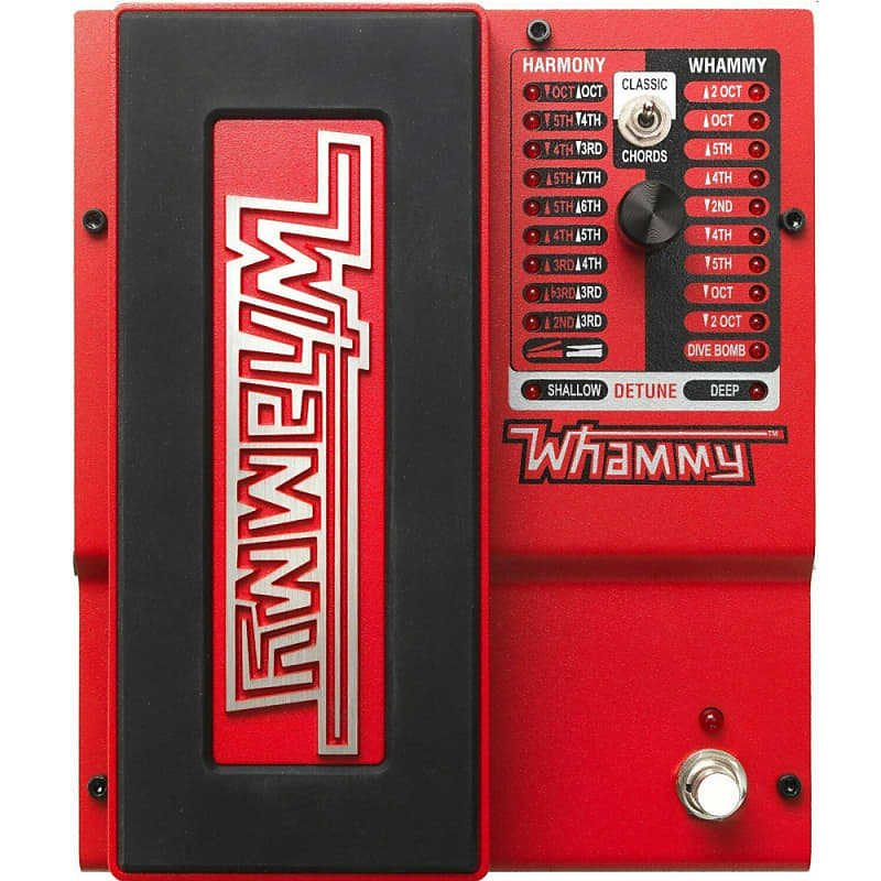 DIGITECH WHAMMY 2 Mode Pitch-Shifting Guitar FX Pedal with | Reverb