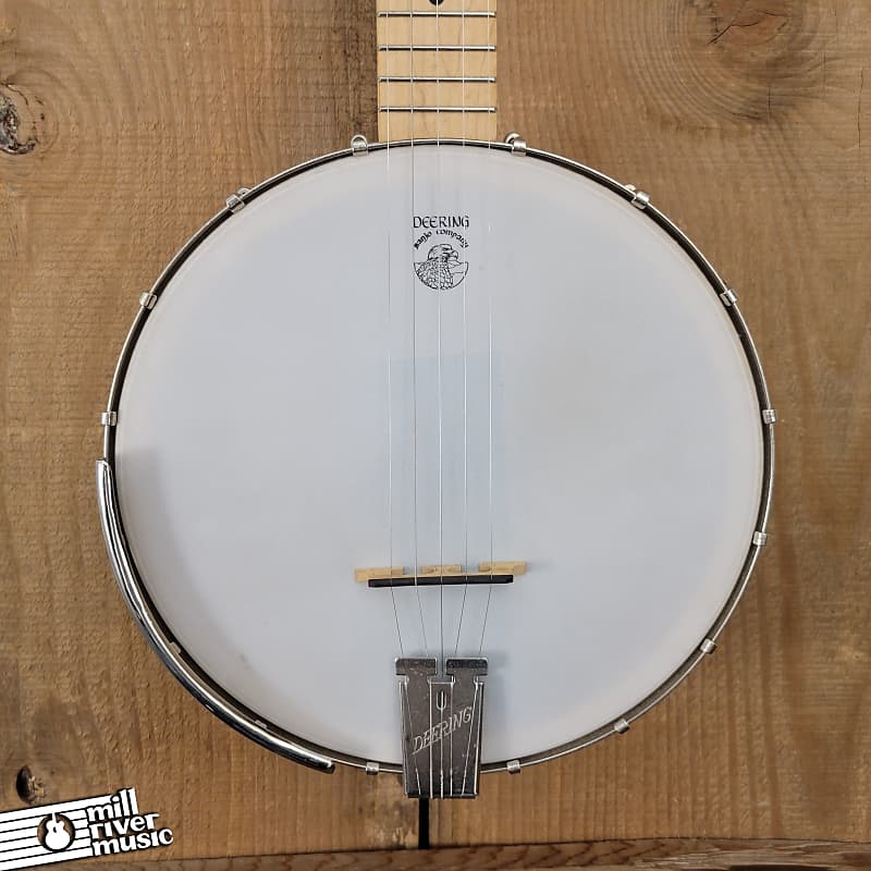 Deering Goodtime Banjo 5-String w/ Original Gig Bag Used | Reverb UK