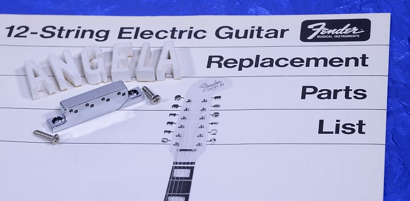 Genuine Fender String Guide For Fender Electric XII 2021 | Reverb