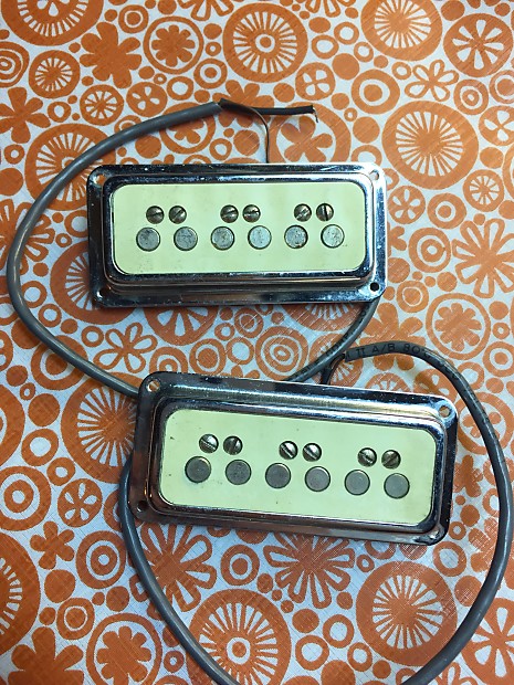 DeArmond Surface Mount Pickups White | Reverb