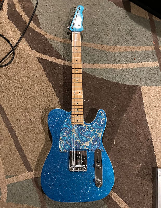 Chinese Water Telecaster 2020s - Sparkle blue | Reverb