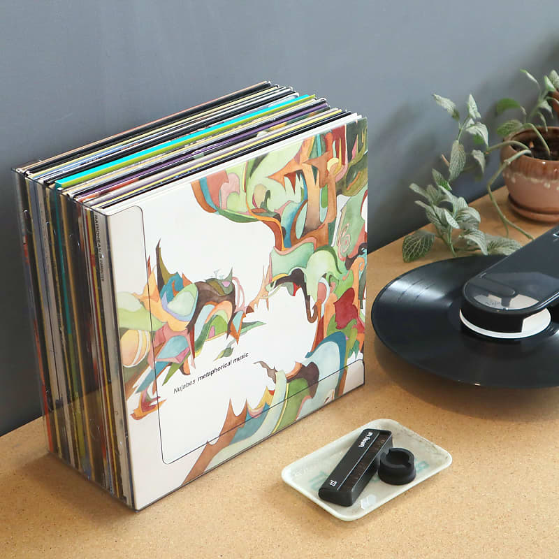 Record Corner: Vinyl Storage & Display Unit | Reverb
