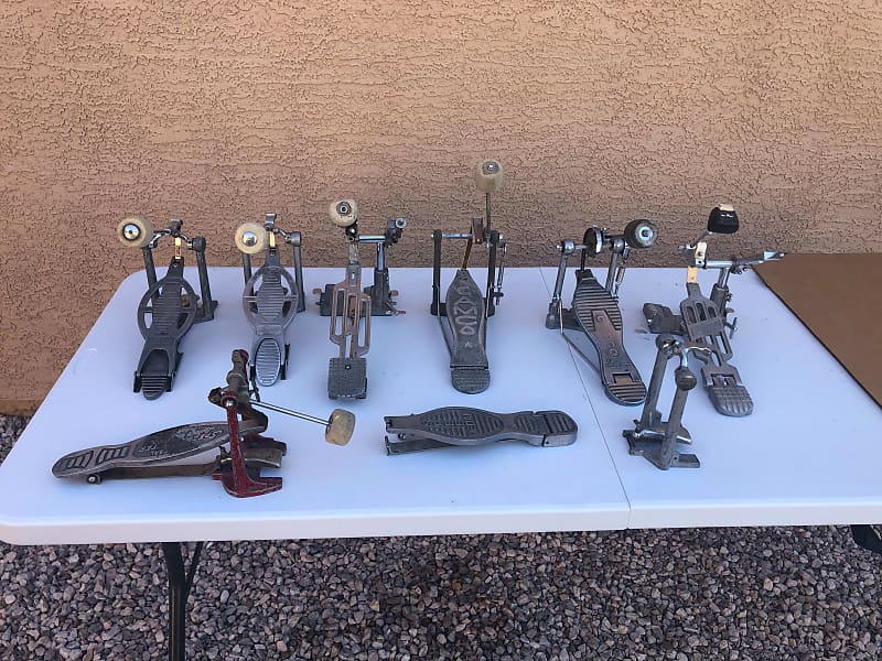 (7) Vintage Bass Drum Pedals | Reverb