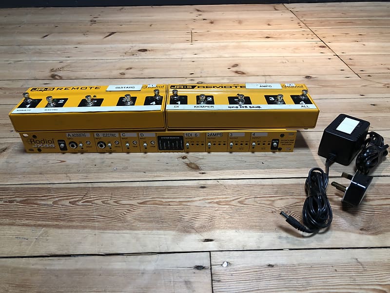Radial JX44 & JR5 Guitar Amp Switcher Owned by The Vamps | Reverb