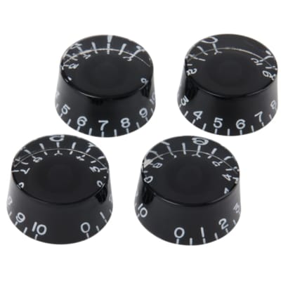 Gibson Accessories Speed Knobs 4-pack - Black Bundle with | Reverb