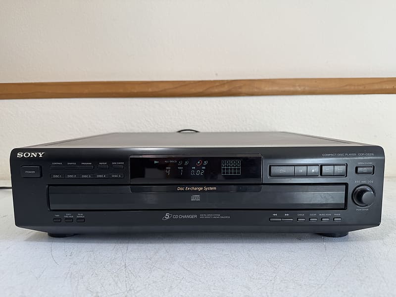 Sony CDP-CE215 CD Changer 5 Compact Disc Player HiFi Stereo | Reverb