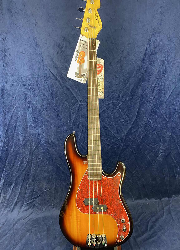 Sandberg Electra VS4 Bass Rosewood Fingerboard in Tobacco | Reverb
