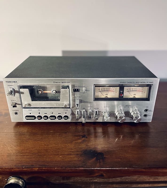 Toshiba Stereo Cassette Deck PC-5460 - For Parts or repair - | Reverb