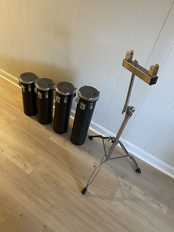 Tama Octoban’s 4 Piece Low Pitch set w/stand 1980-2000 - | Reverb