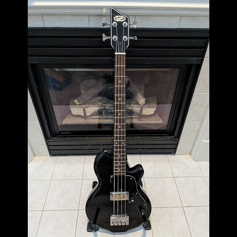 Supro Huntington I Bass (2013-, Black, Short Scale) | Reverb