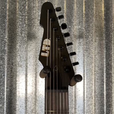 ESP LTD Alex Wade XJ 7 String Baritone Evertune Black Satin | Reverb