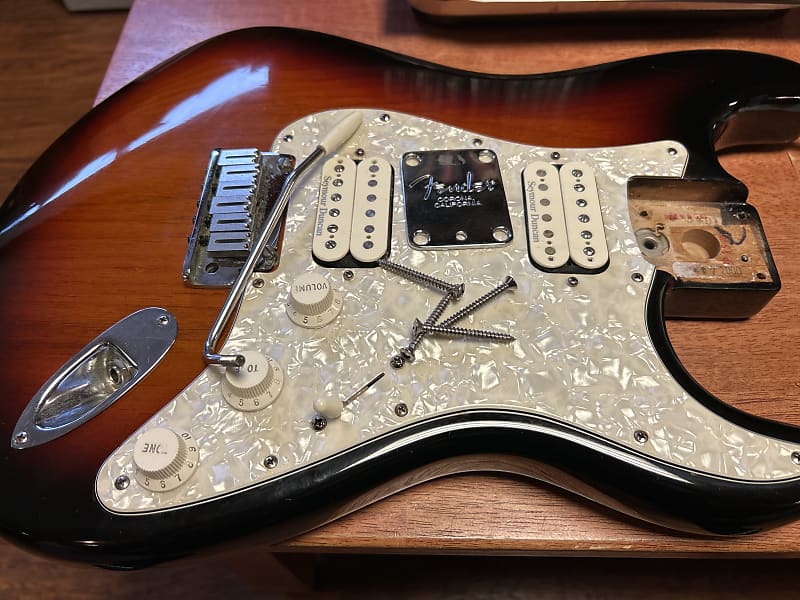 Fender Stratocaster USA Double Fat Stratocaster Loaded Body | Reverb