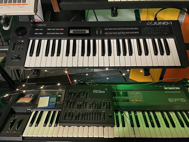 Roland Alpha Juno 1 Synthesizer with PG-300 Programmer | Reverb