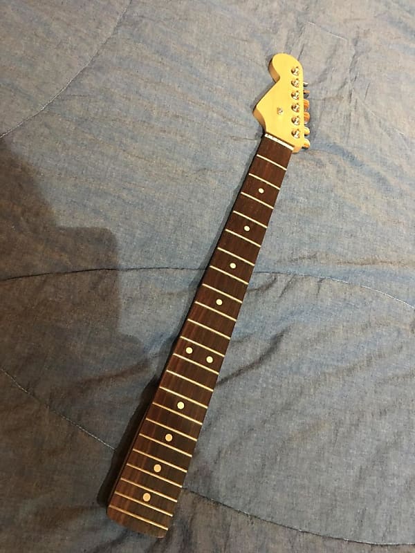 Warmoth Reverse Stratocaster neck w Locking Tuners | Reverb