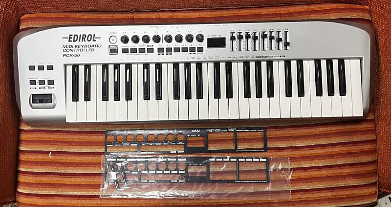 Edirol by Roland PCR-M50 Midi Controller/keyboard 49 keys | Reverb UK