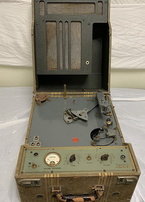 PRESTO K-7 K7 Record Cutter Lathe Recorder Vintage 1940's | Reverb