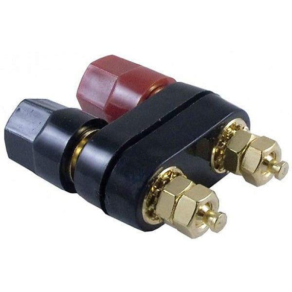 Dual Binding Post, Gold Plated | Reverb