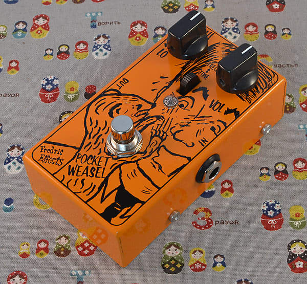 Fredric Effects Pocket Weasel fuzz-wah filter fuzz | Reverb UK