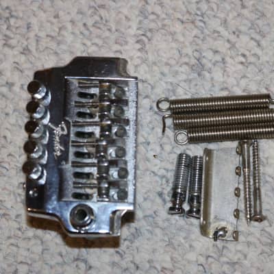 Vintage 1980s Made in Japan Fender System One Tremolo Bridge | Reverb