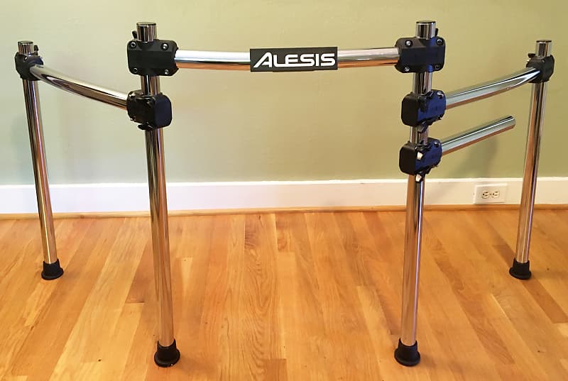 NEW - Alesis Surge Pro Chrome Metal Electronic Drum Rack - | Reverb