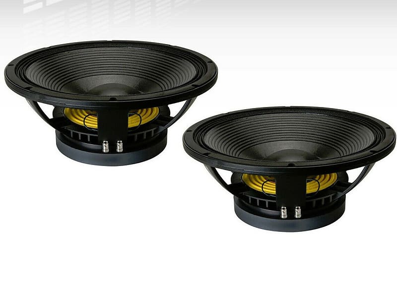 2x B&C 15TBX100-4 15" Hi-Performance Subwoofer 2000W 4-Ohm | Reverb