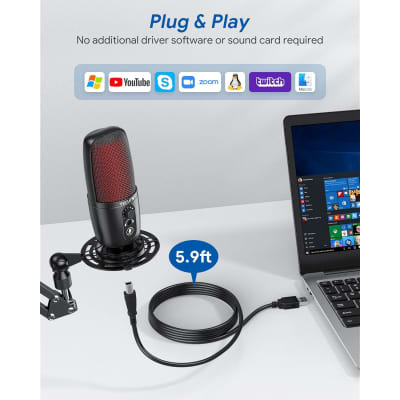 Usb Microphone, Condenser Microphone Kit For Computer, | Reverb