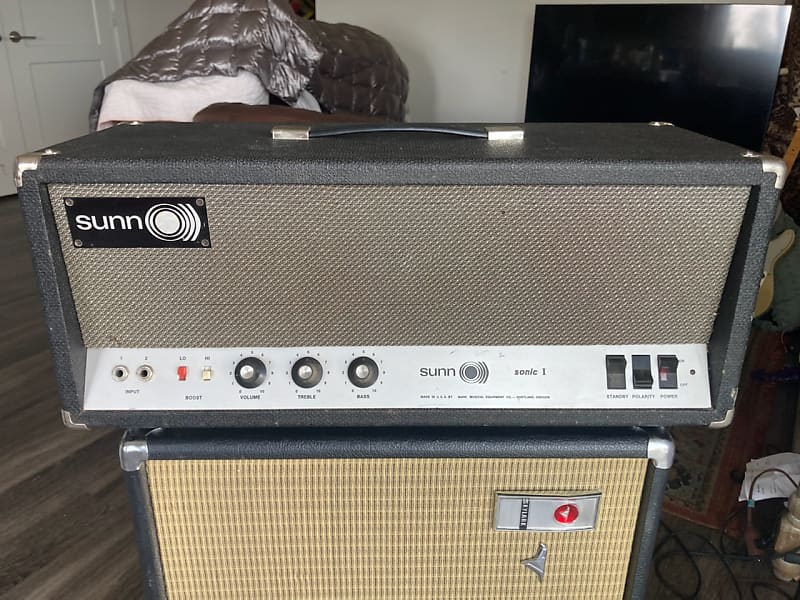 Sunn Sonic I Amp Head 60s/70s | Reverb
