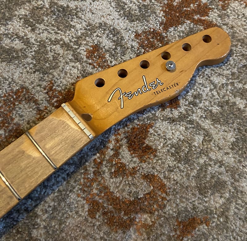 Fender Telecaster Relic Neck 2000s Aged Poly | Reverb