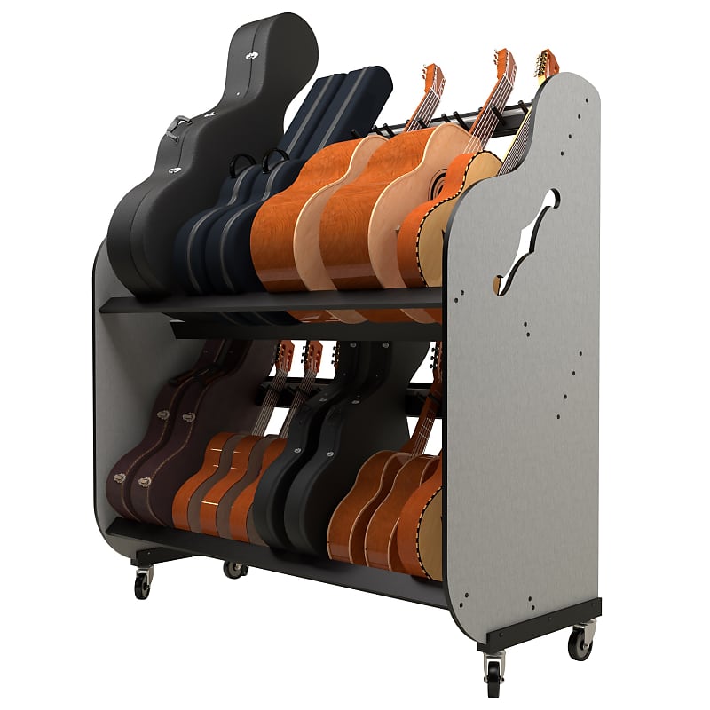 The Band Room Double-Stack™ Mariachi Instrument Storage Rack | Reverb