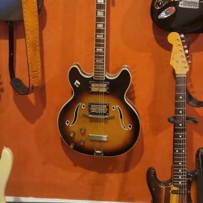Vintage 1970 Harmony Left Handed Lefty Meteor H-60 H60LH | Reverb