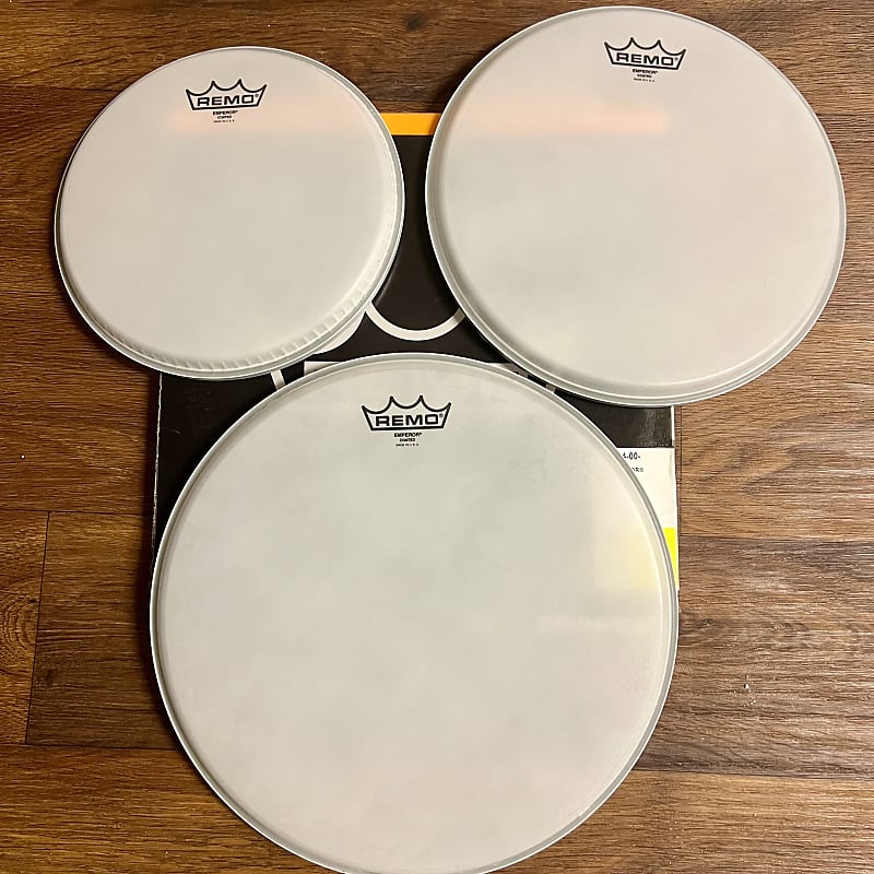 Remo Emperor Coated Fusion Drum Head Pack 10/12/14” | Reverb