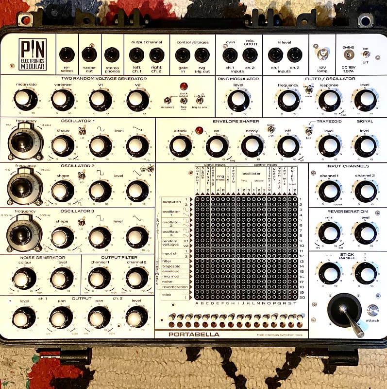 PIN Electronics Portabella - EMS Synthi 100 Inspired Synth | Reverb