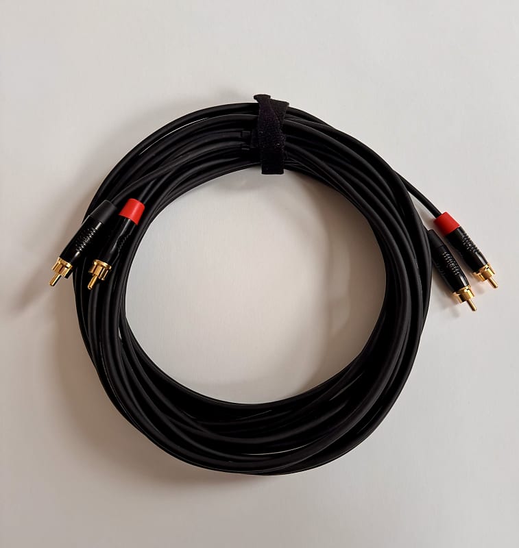 Mogami RCA Stereo Cable 25 Feet Ft HI-FI Analog Audio Dual | Reverb